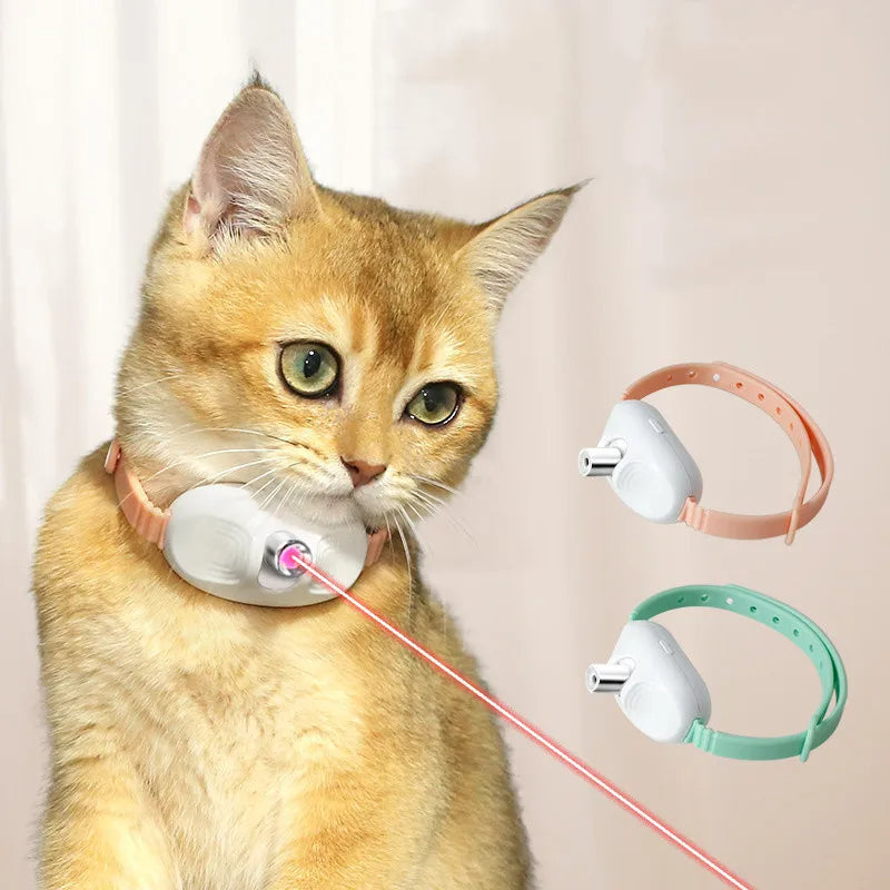 Interactive Cat Laser Collar – CalmlyPaws™